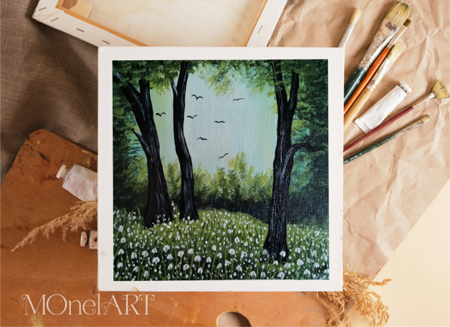 Spring sunrise – MOnel Art